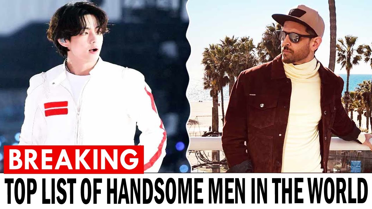 BTS V aka Kim Taehyung tops list of Most Handsome - YouTube