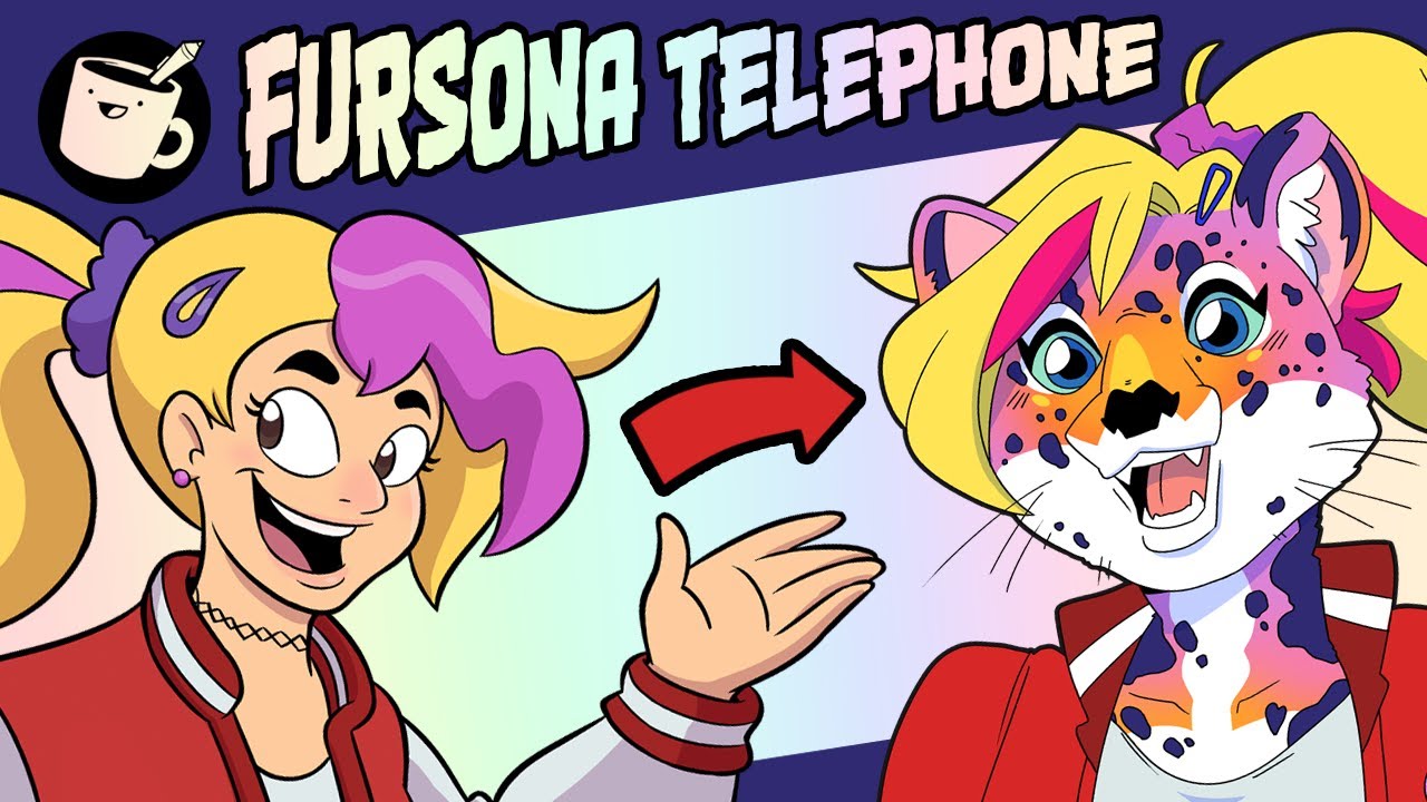 Fursona Telephone Challenge - YouTube