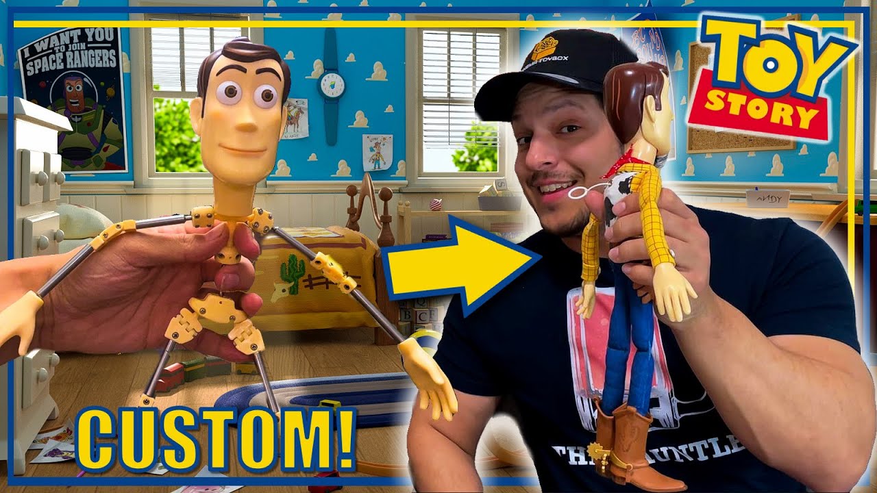 Movie Accurate Medicom Ragdoll Woody Custom Part 4 | Pull String Added ...