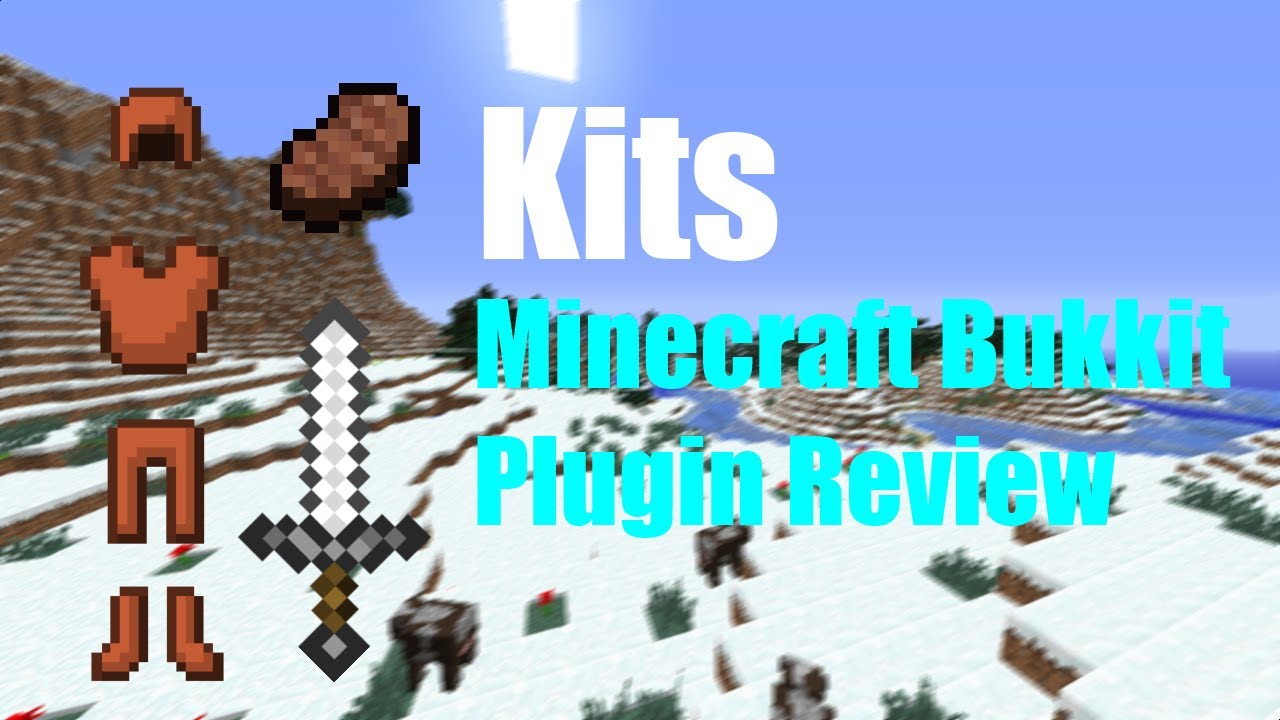 Minecraft 1.5.1: Kits Bukkit Plugin Review - YouTube