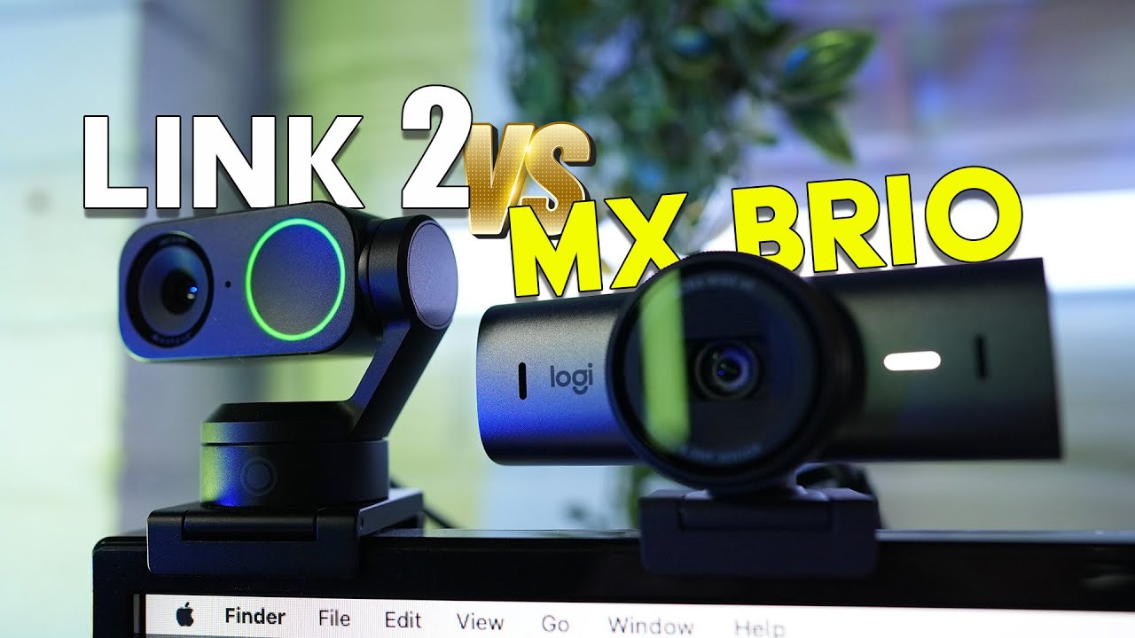 NEW Insta360 Link 2 vs Logitech MX Brio - Ultimate Webcam Battle! - YouTube