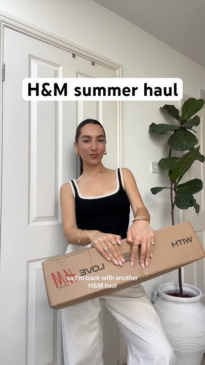 H&M summer haul in full effect… #hm #fashion #hmhaul #tryonhaul - YouTube
