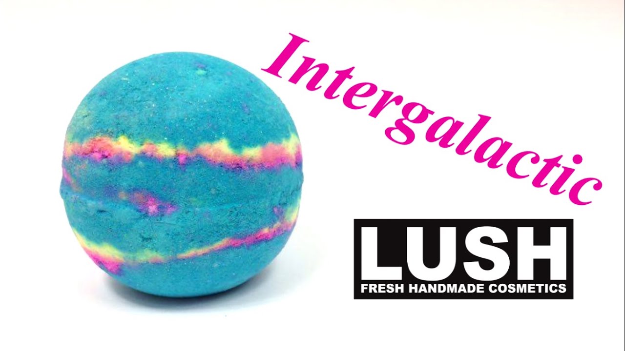 [Lush Bombe de bain #9] Intergalactic - YouTube