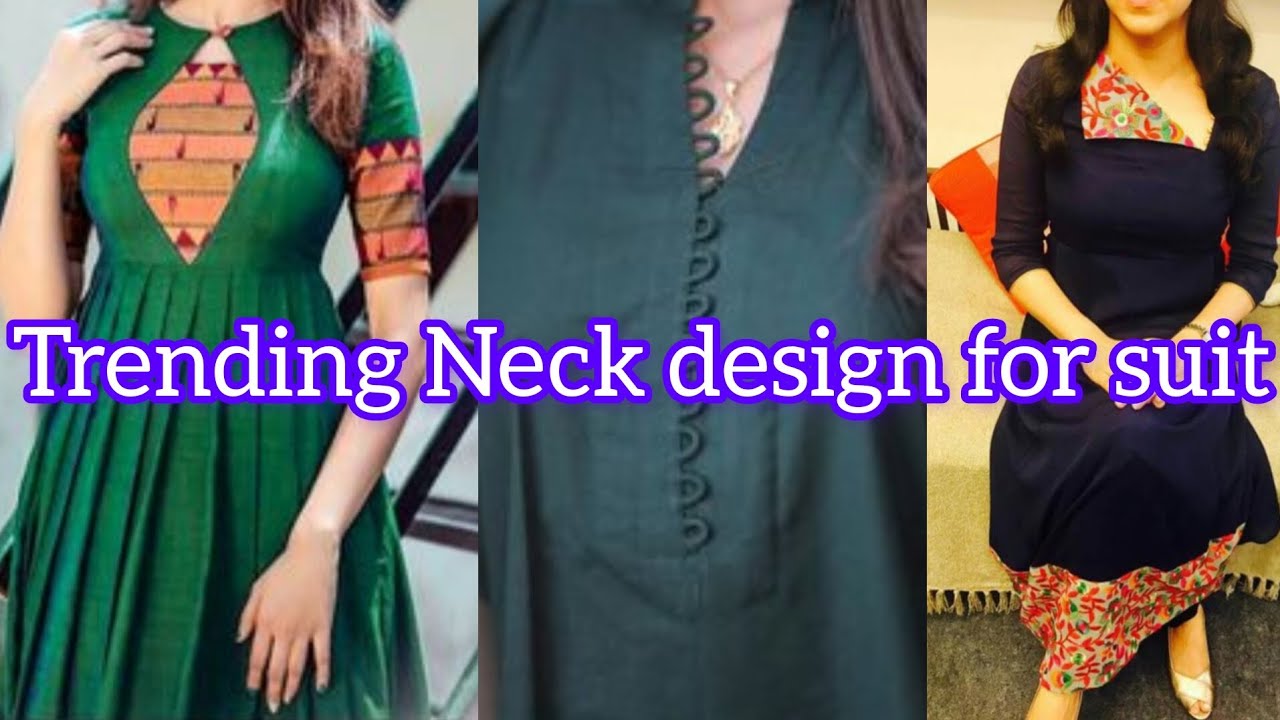 💯latest trending neck design for suit। kurti neck design 2023। - YouTube
