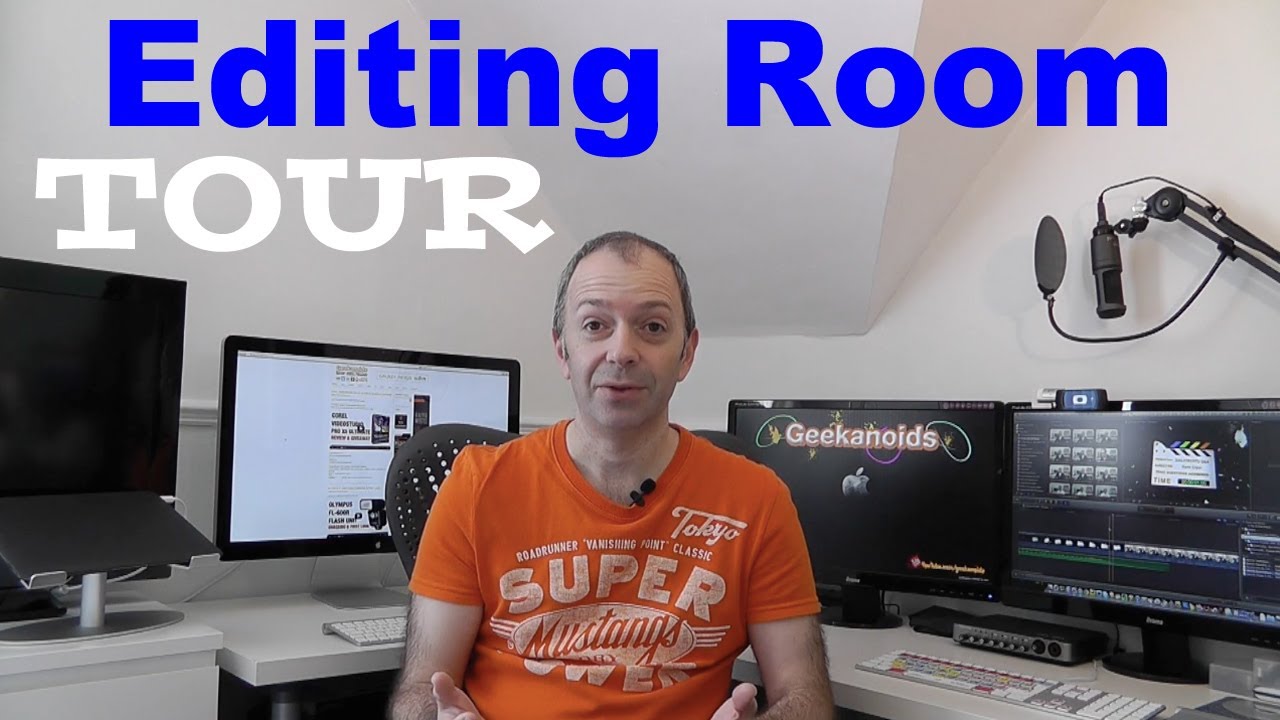 Editing Room Tour - August 2012 - YouTube