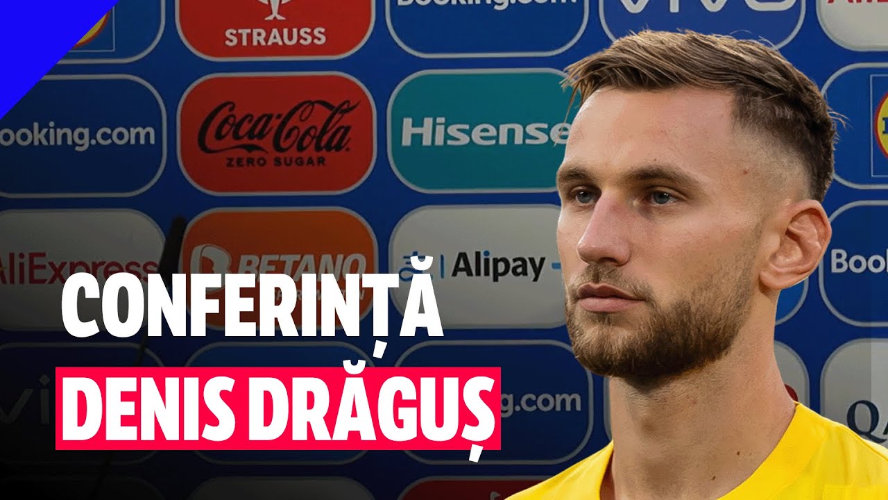 Conferință de presă Denis Drăguș, după meciul România - Olanda | GOLAZO ...
