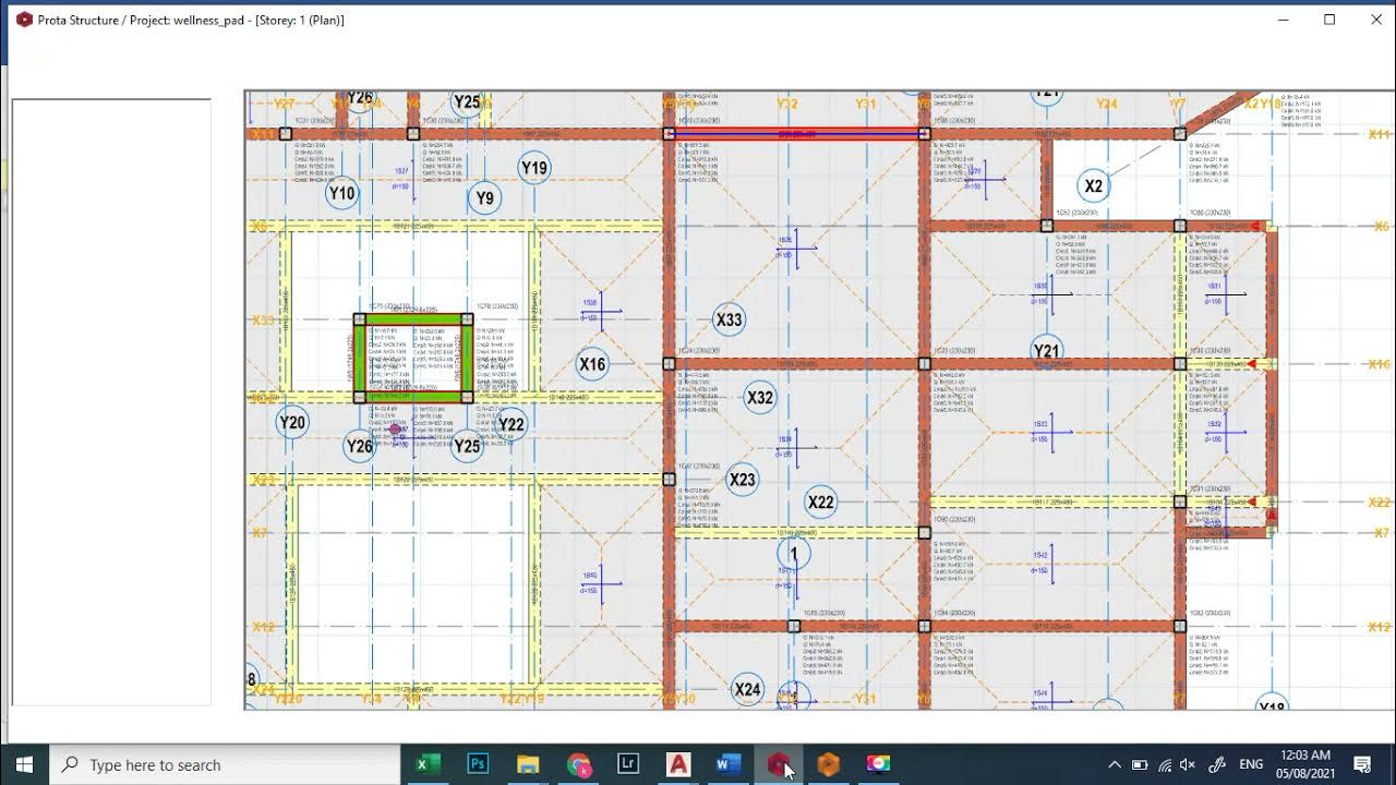 Protastructure tutorial how to produce construction drawing - YouTube