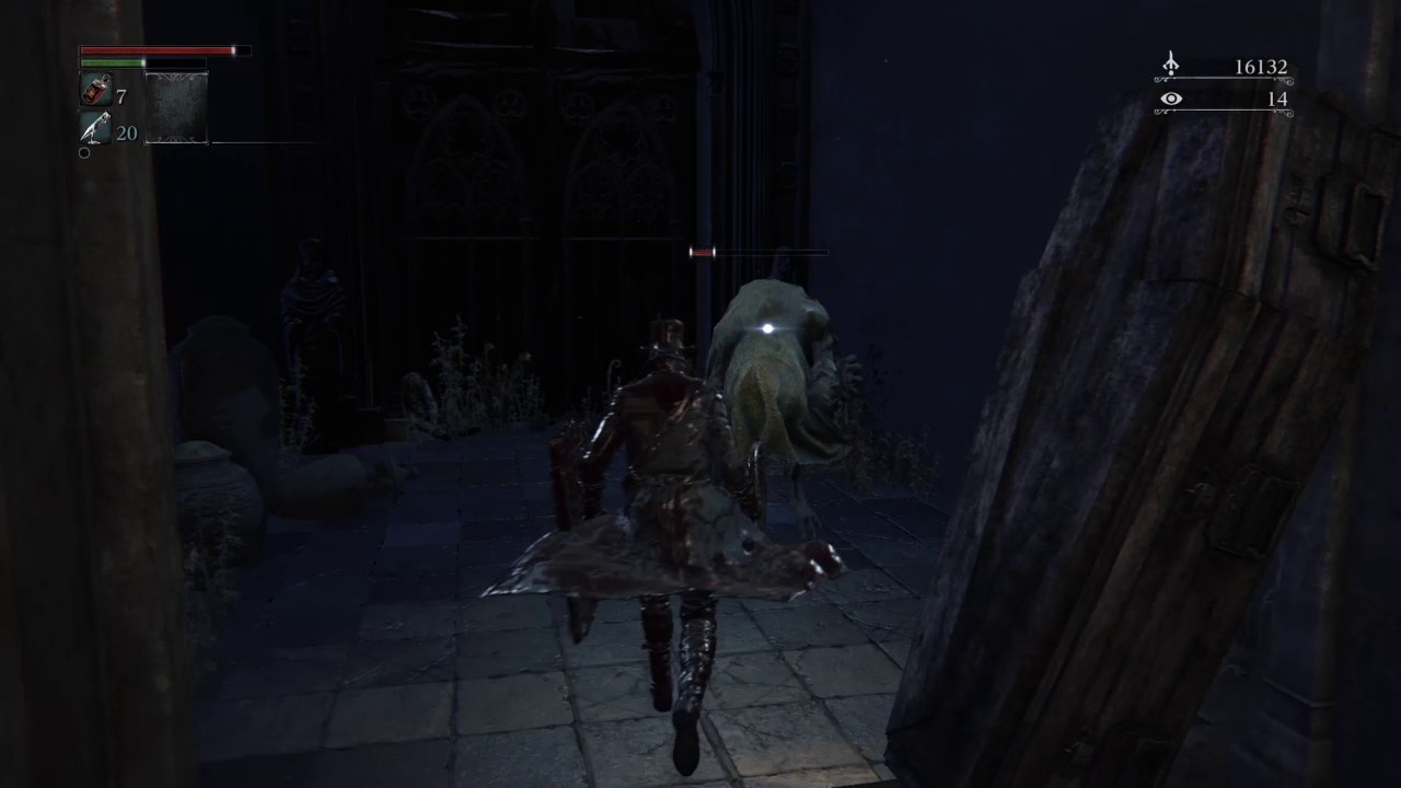 Bloodborne™ The ruined Old Yharnam, long exploration - YouTube