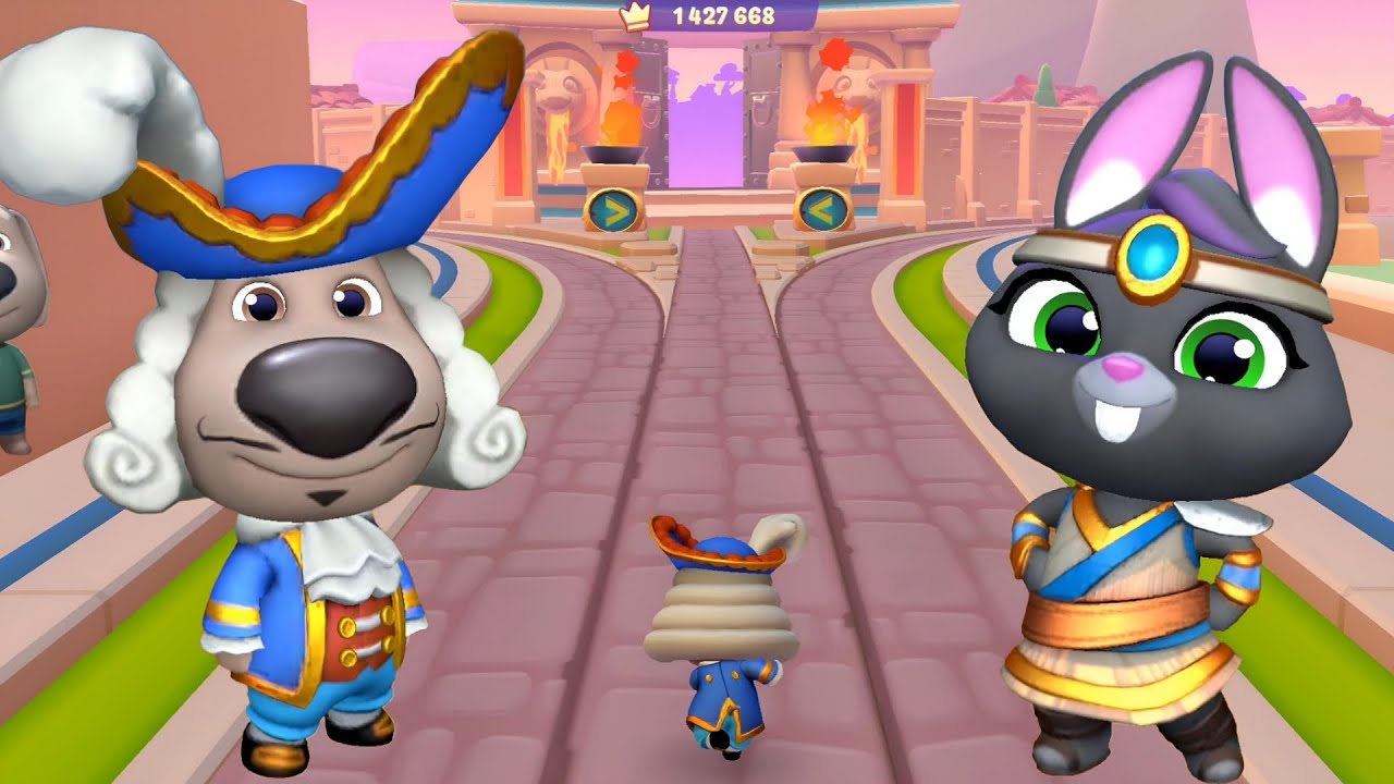 Talking Tom Gold Run 2 - Becca, Ben - Full screen - Loki Games (Android ...