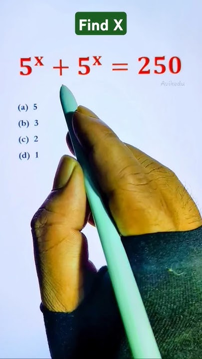 Very nice exponential math problem #shorts #mathematics #maths #exponential - YouTube