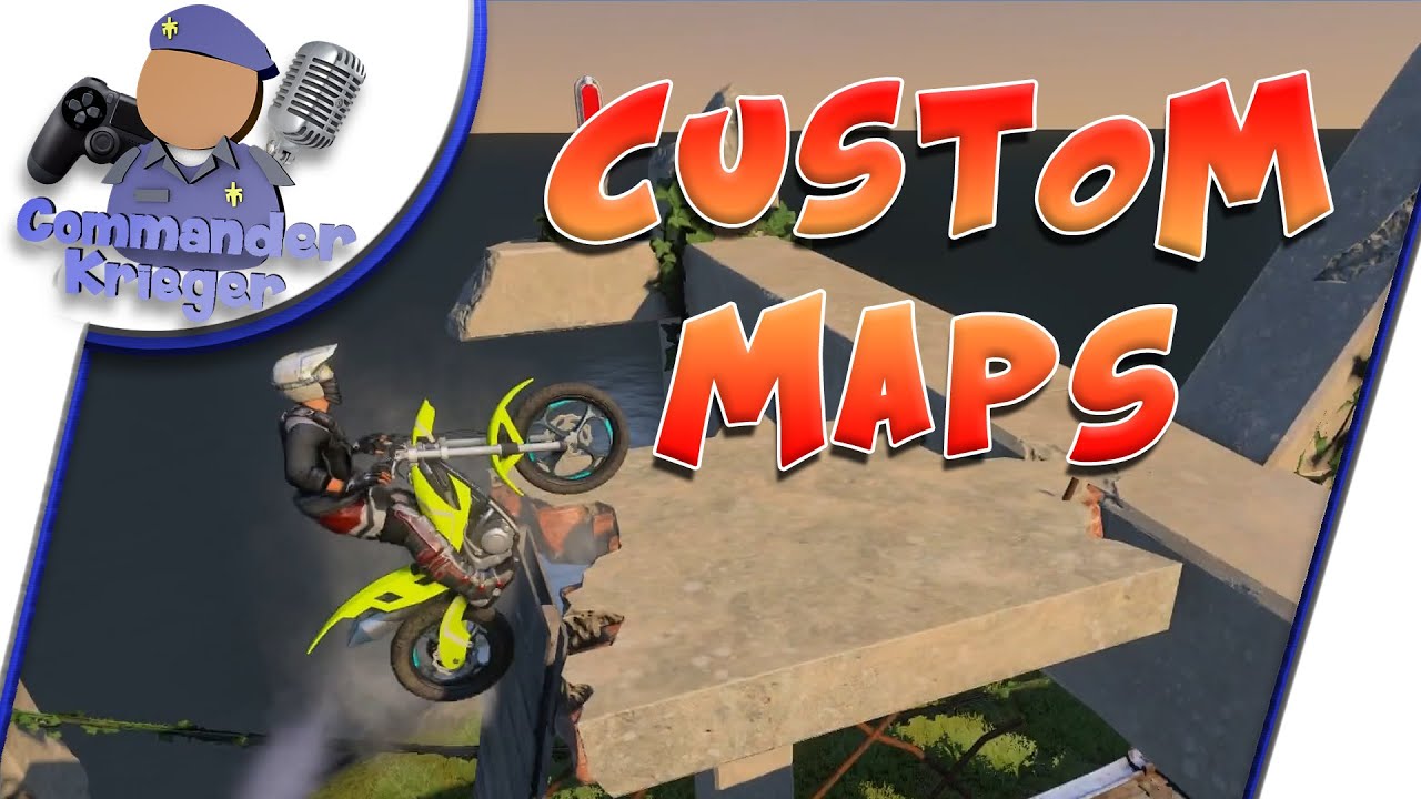 Trials Fusion - Custom Maps mit CommanderKrieger - YouTube