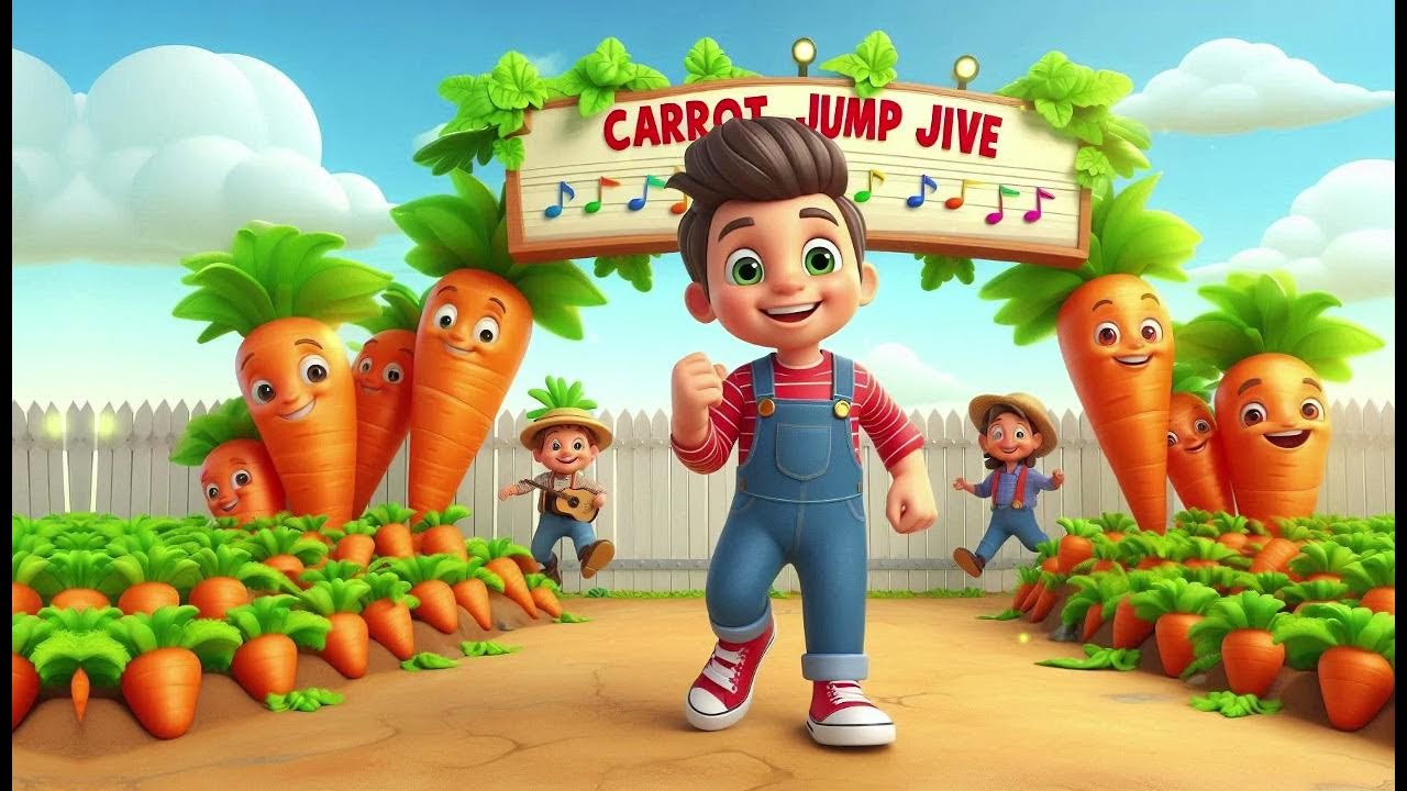 Carrot Jump Jive | Fun Kids Dance & Song | Jump, Jive, and Move! - YouTube