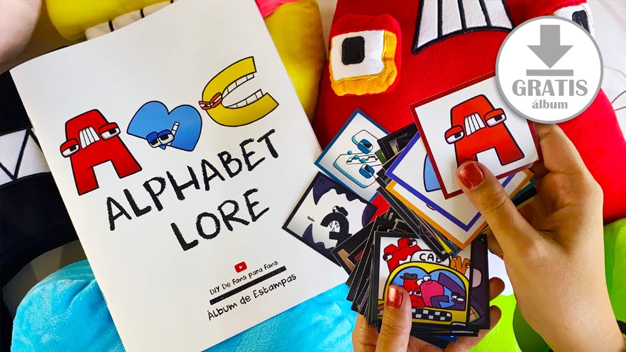 Hice un Álbum de ALPHABET LORE 🆎 Descarga GRATIS no venta #albumizar ...