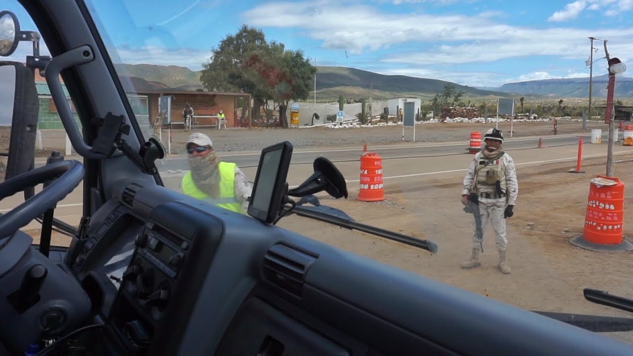 Are you afraid of the Mexican Military? BAJA TRUCK CAMPING - YouTube