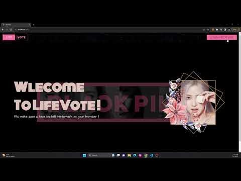 Beginner build a Blockchain-Based Voting System Using React+Tailwind+Hardhat+Solidity - YouTube
