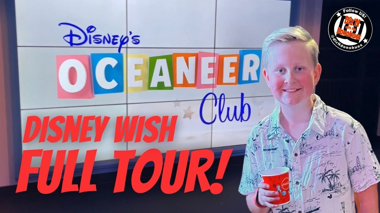 FULL Kids Club Tour | The Oceaneer Club on the Disney Wish | Disney ...