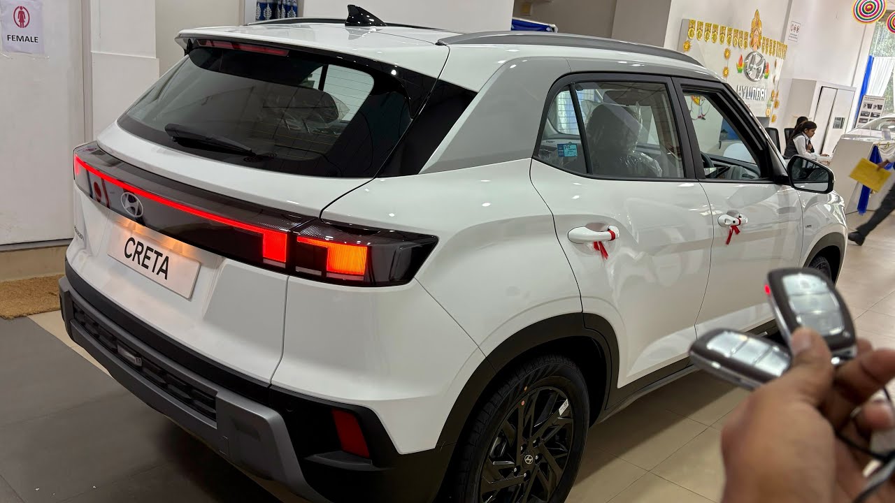 New Hyundai Creta Facelift 2024 Model New Creta Top Model details New ...