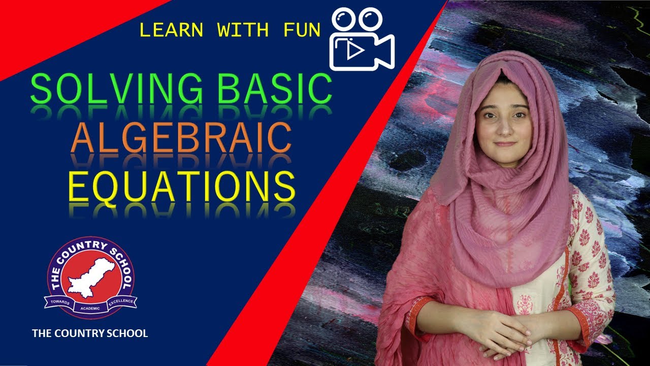 Solving Basic Equations in Algebra Episode 1 - YouTube