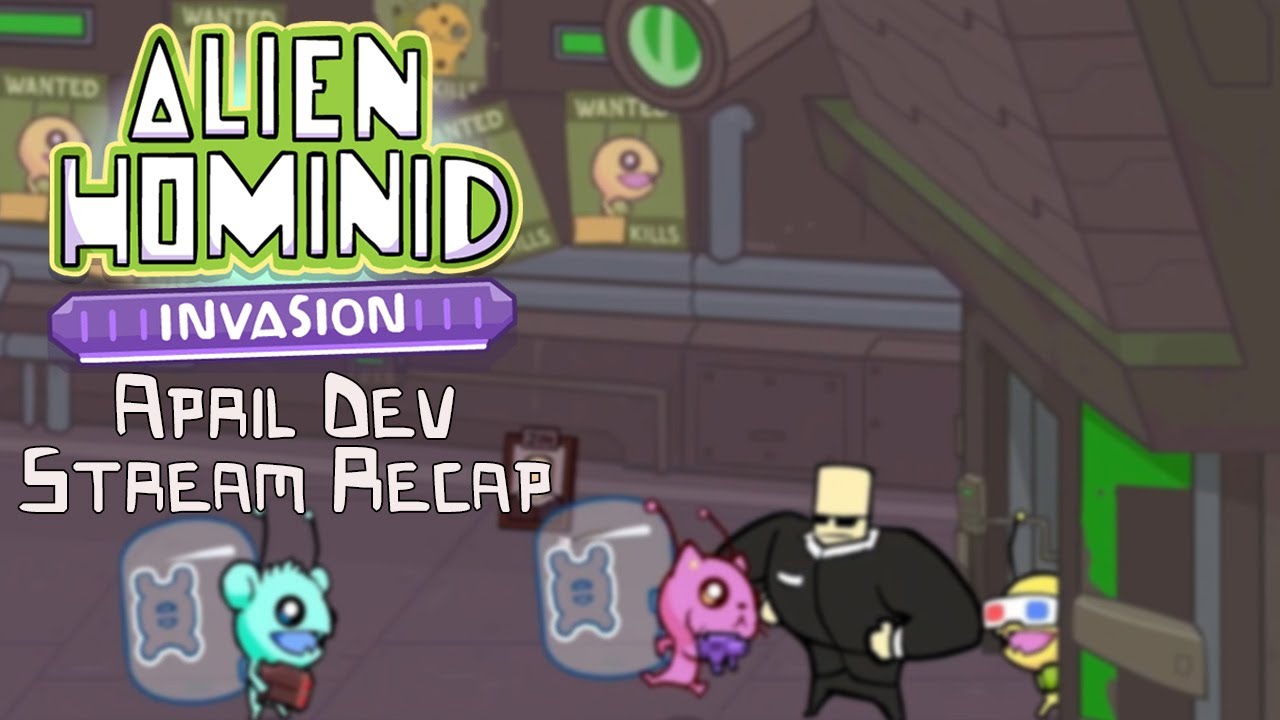 Alien Hominid Invasion Developer Update Recap: 3-Player Alien ...