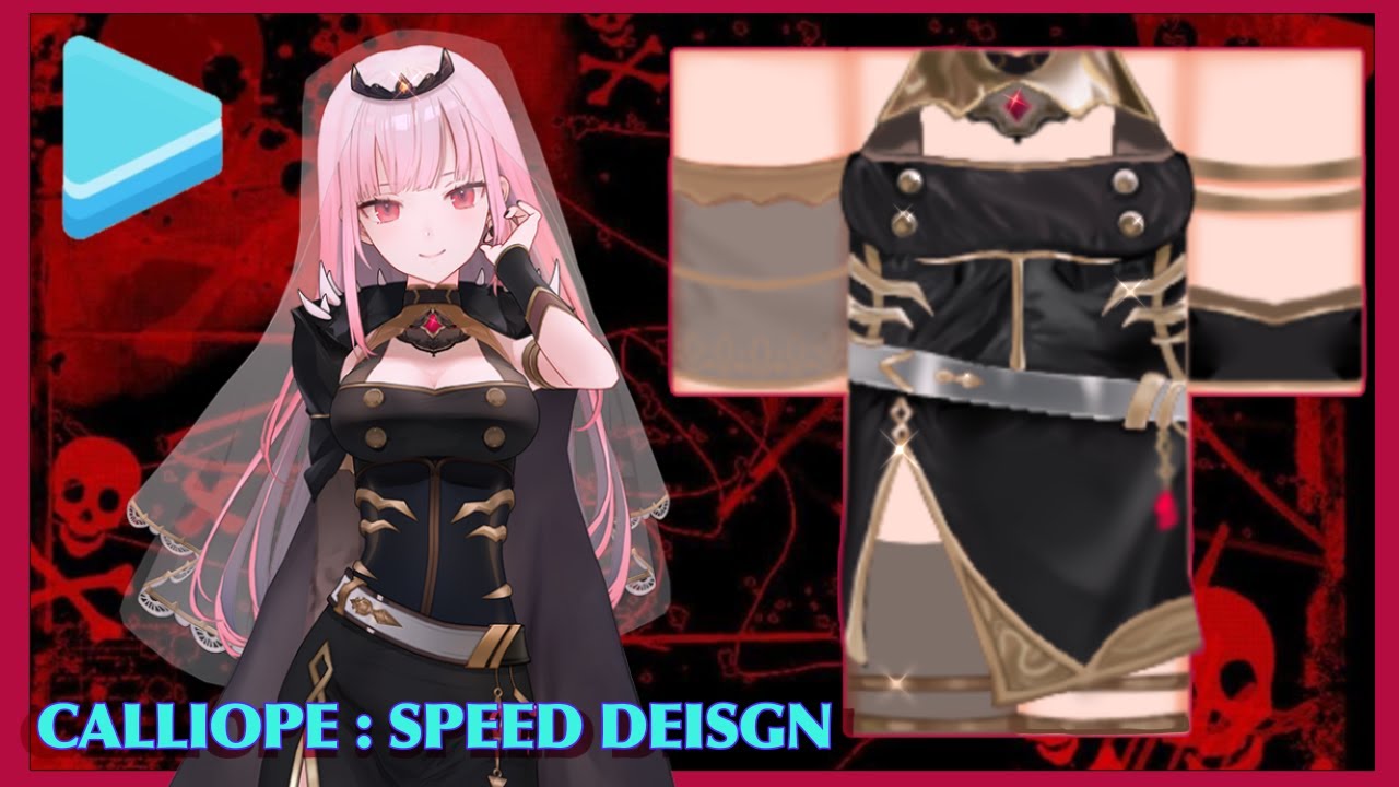 Calliope Mori Cosplay | Speed Design - YouTube