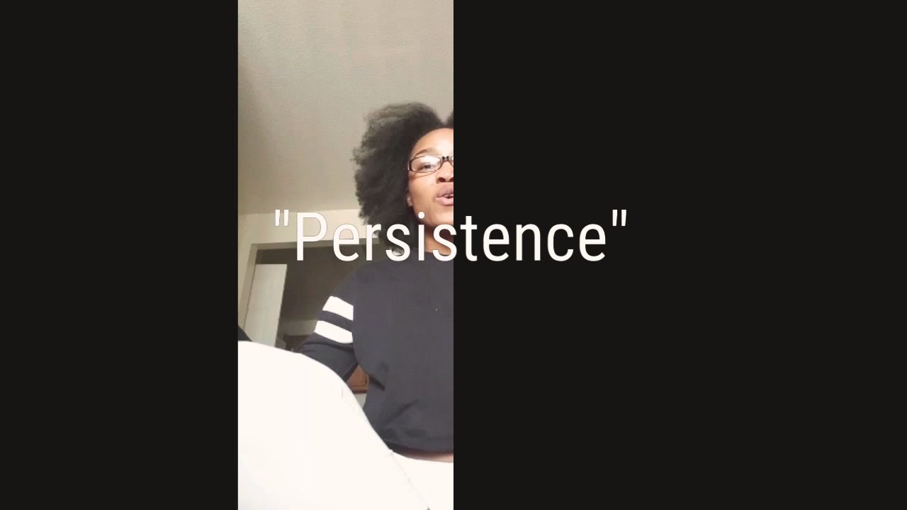 "PERSISTENCE" Motivation Monday by Mikeya Murphy - YouTube