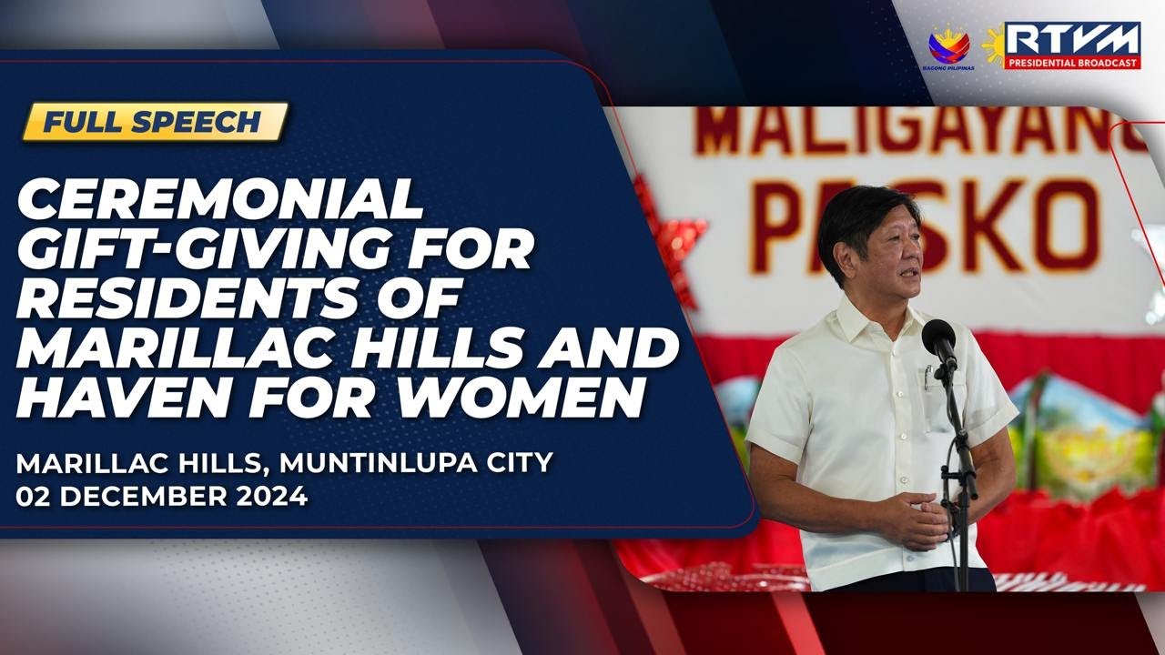 Ceremonial Gift-Giving for Residents of Marillac Hills and Haven for ...