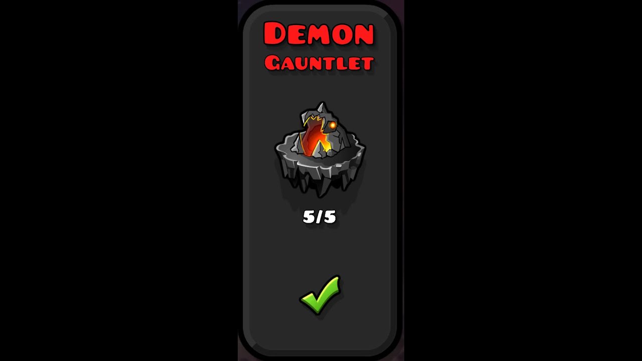 Demon gauntlet / 데몬 건틀렛 [Geometry dash] - YouTube