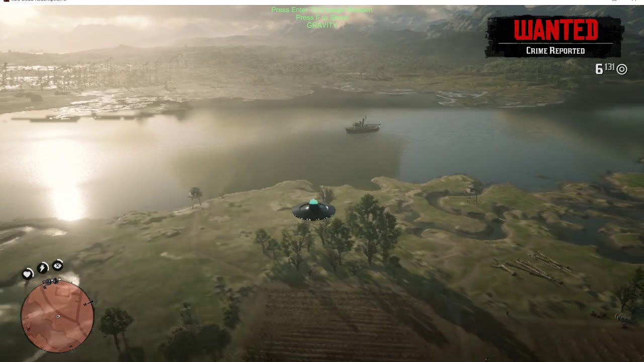 RDR2 UFO Gravity - YouTube