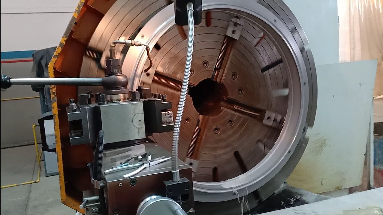 5 heavy duty cnc machine working - YouTube