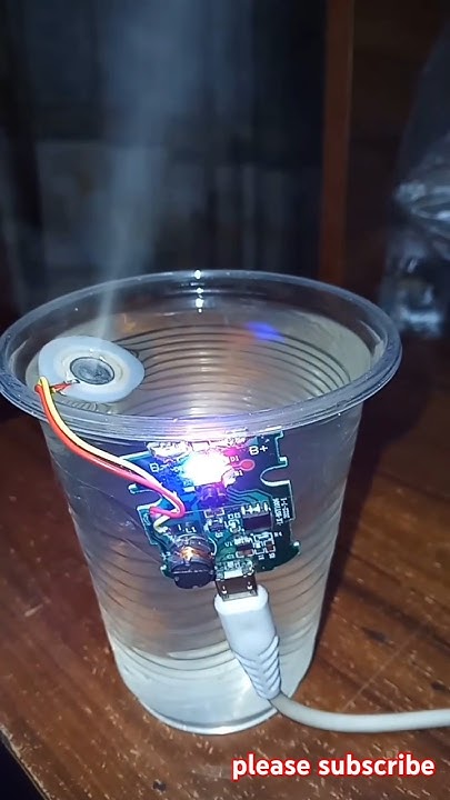 how to Mist maker work # mist Maker circuit || electronics device ...