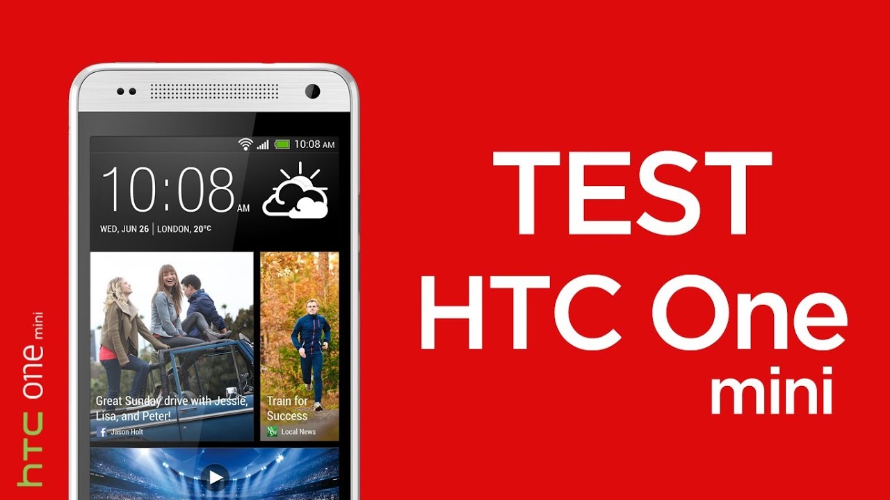 TEST HTC One mini - YouTube