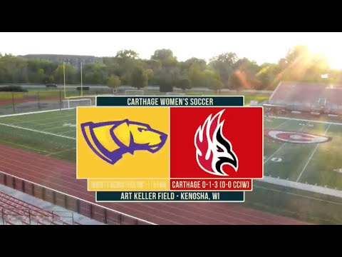 Carthage Women's Soccer vs. UW Stevens Point 2022_9_14 - YouTube