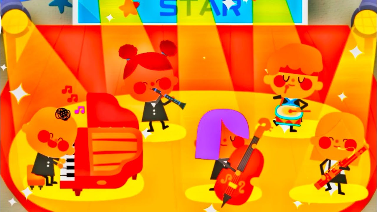 Babybus: Music Concert || Baby bus Panda Cartoon Gameplay || Game ...