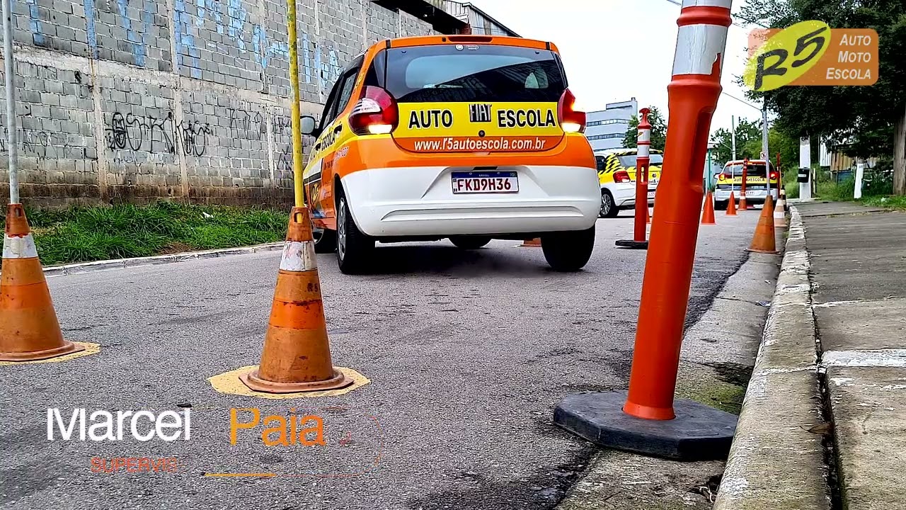 PROVA PRÁTICA AUTOESCOLA | PERCURSO LAPA | R5 AUTOESCOLA UN. LAPA - YouTube