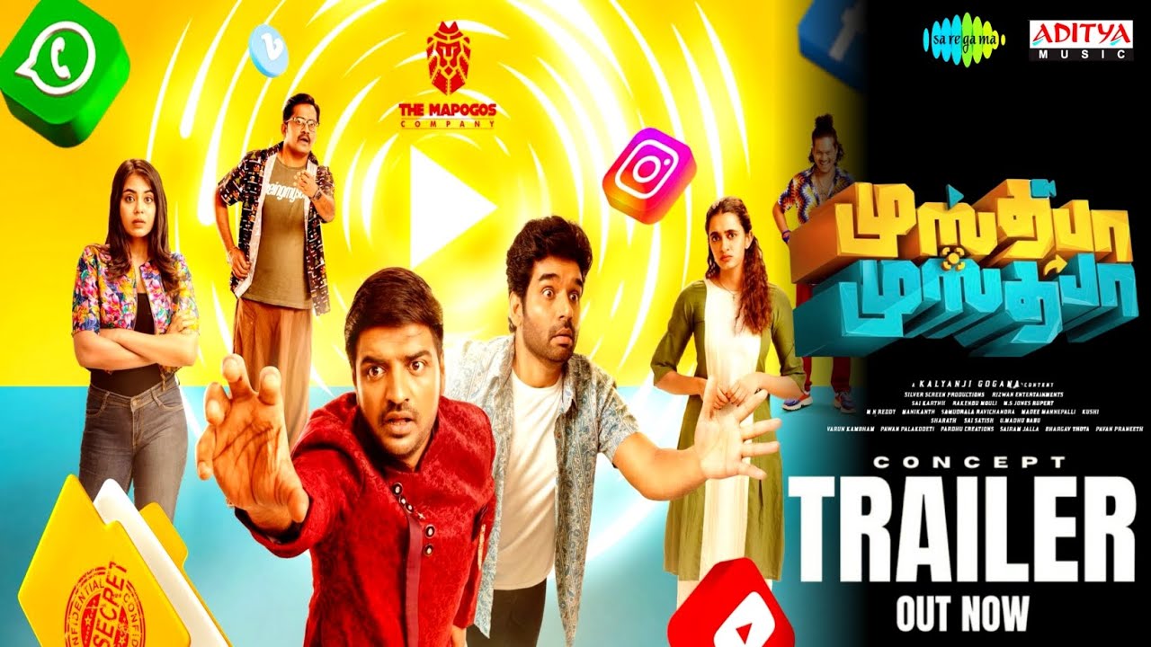 Mustafa Mustafa Trailer | Sathish Movies | New South Movie 2025 ...