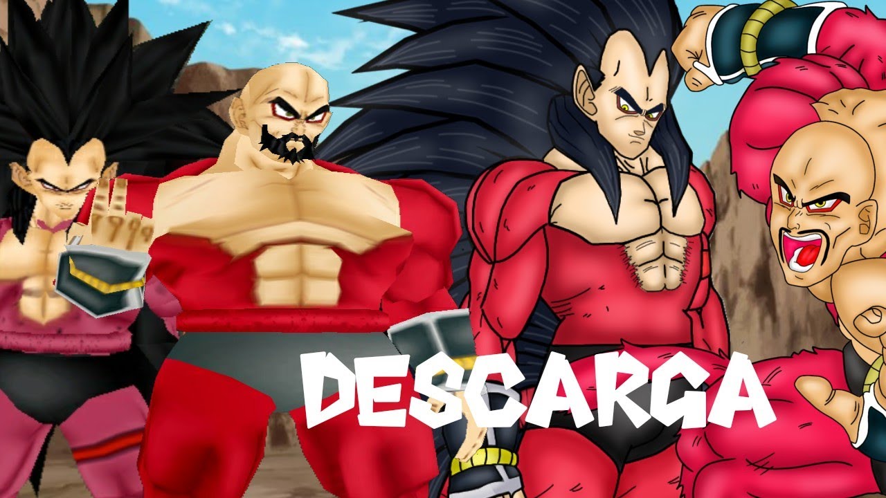 nappa ssj4 y radits ssj4+renders ttt (descarga) - YouTube