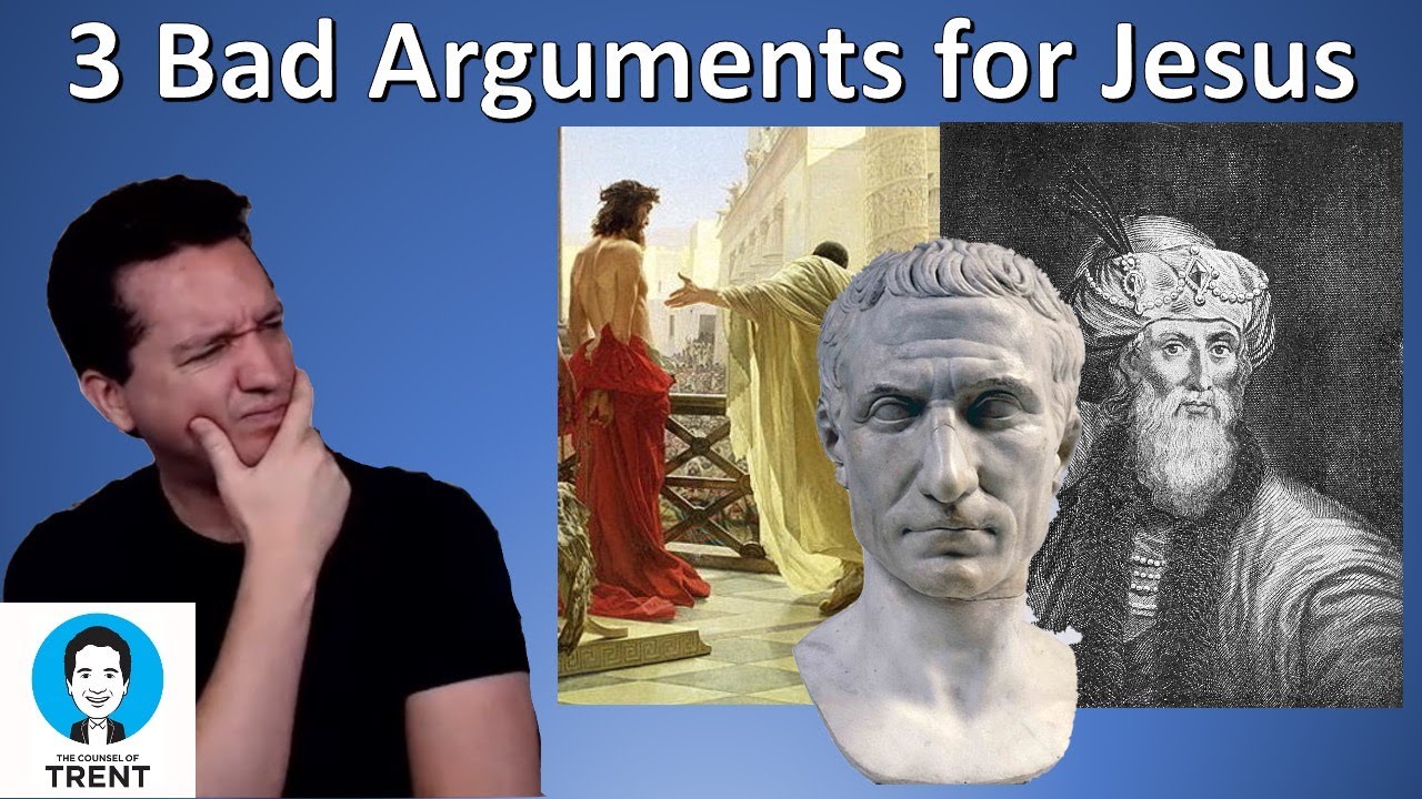 3 bad arguments for the existence of Jesus - YouTube