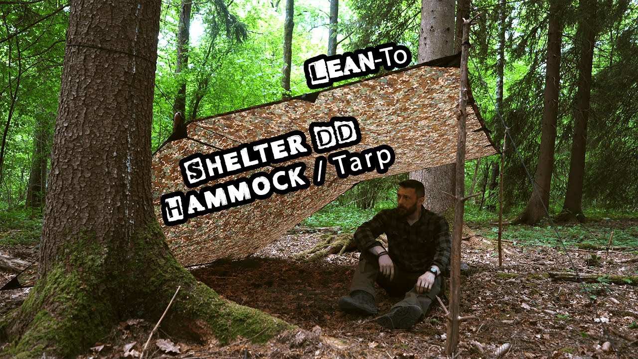 Guide Complet : Montage Facile d'un Tarp Lean-To pour le Camping - YouTube