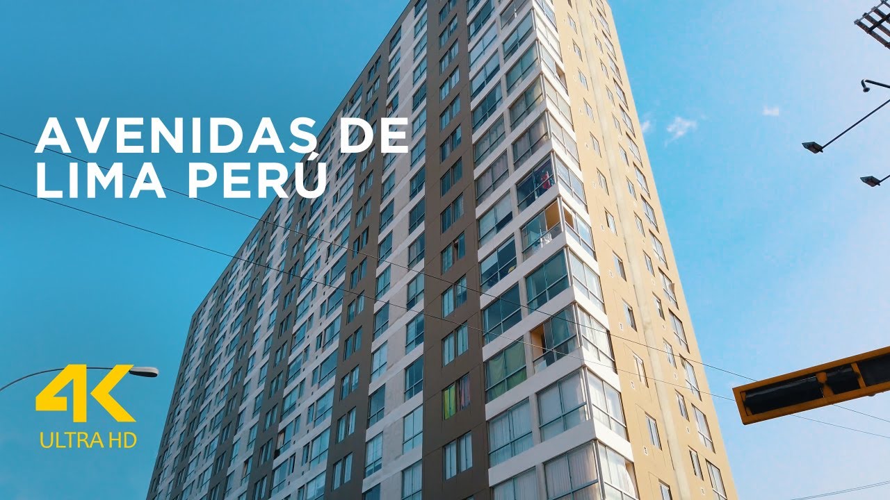 【Lima Perú 4K】 Avenidas de Lima Peru 2021 - YouTube