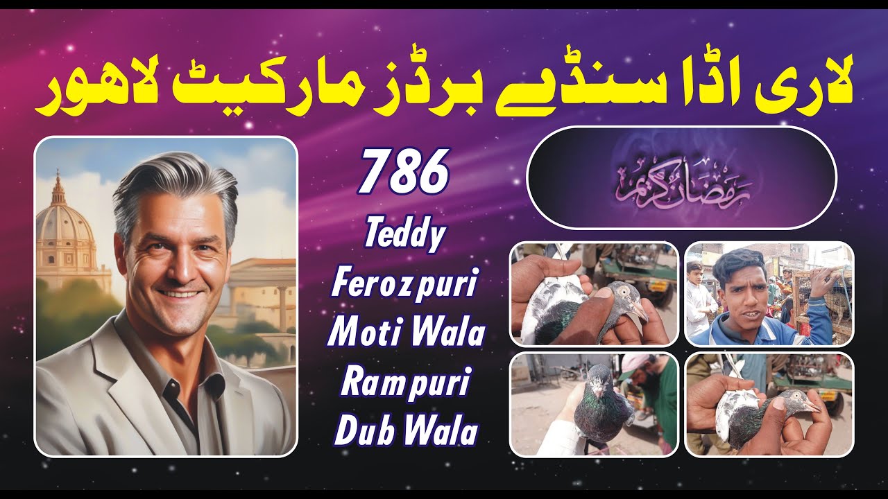 786 / Discovering Lahore's Lari Adda Sunday Birds Market / Colorful ...