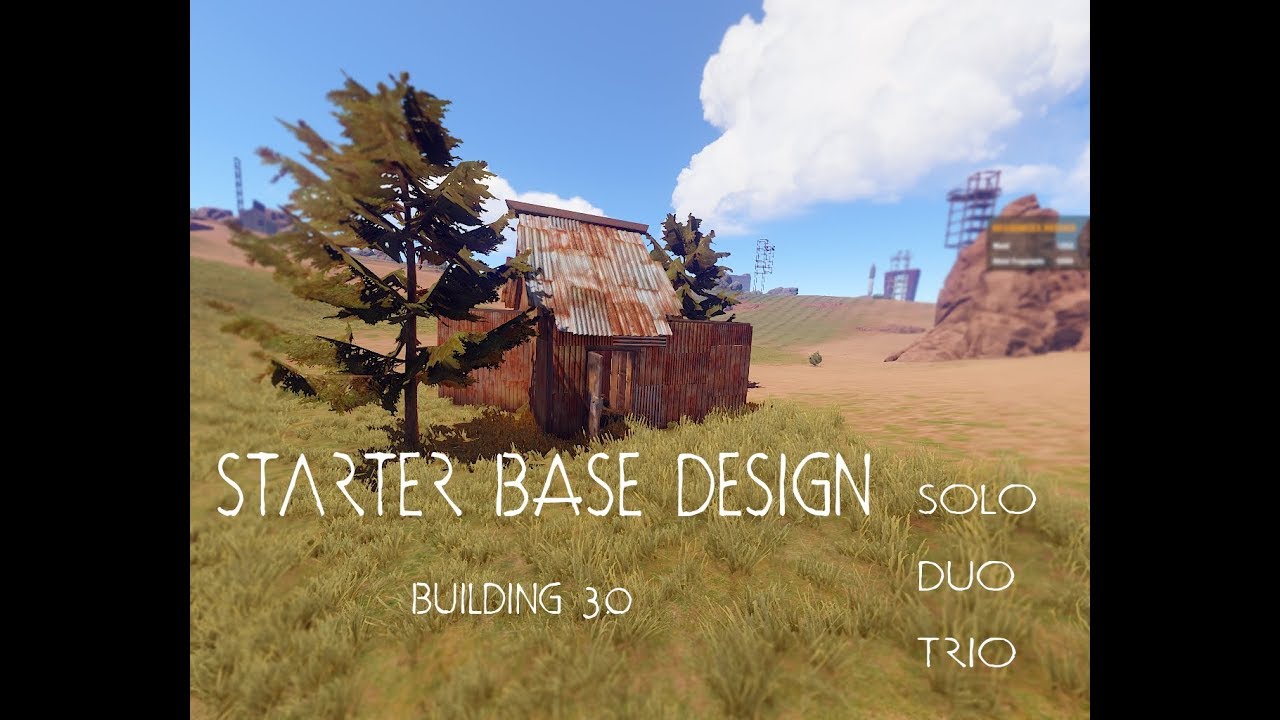 Cheap Insane starter base disign/solo/duo/trio -Rust - YouTube