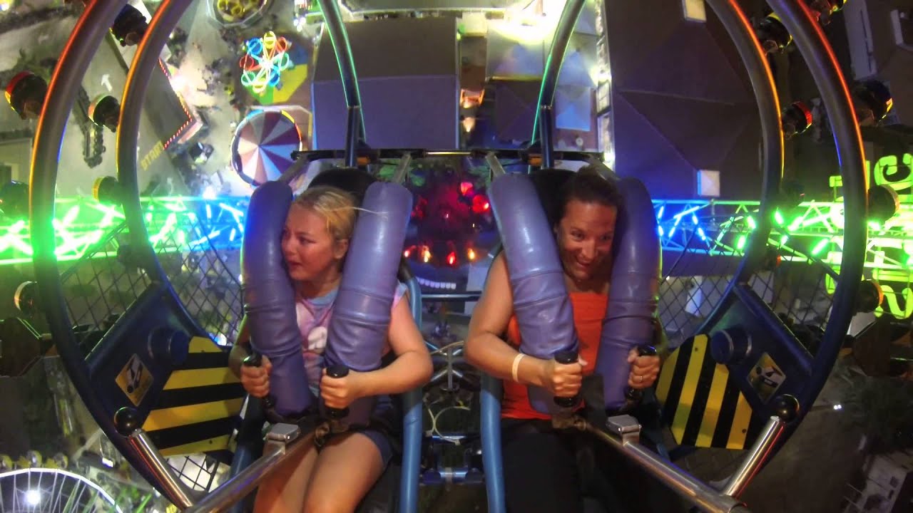 Amazing Sling shot with daughter screaming - YouTube