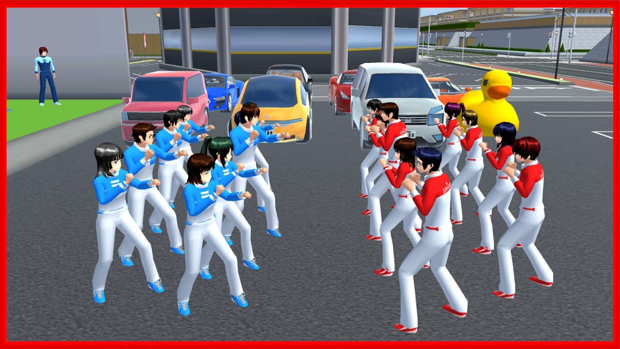 Race Between 2 Classes || SAKURA School Simulator - YouTube