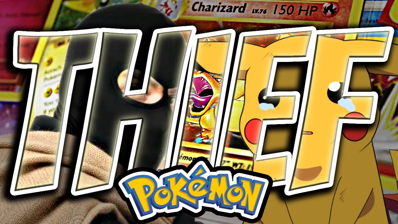 Man Gets Caught Stealing Pokemon Cards Worth Over 10k!!! - YouTube