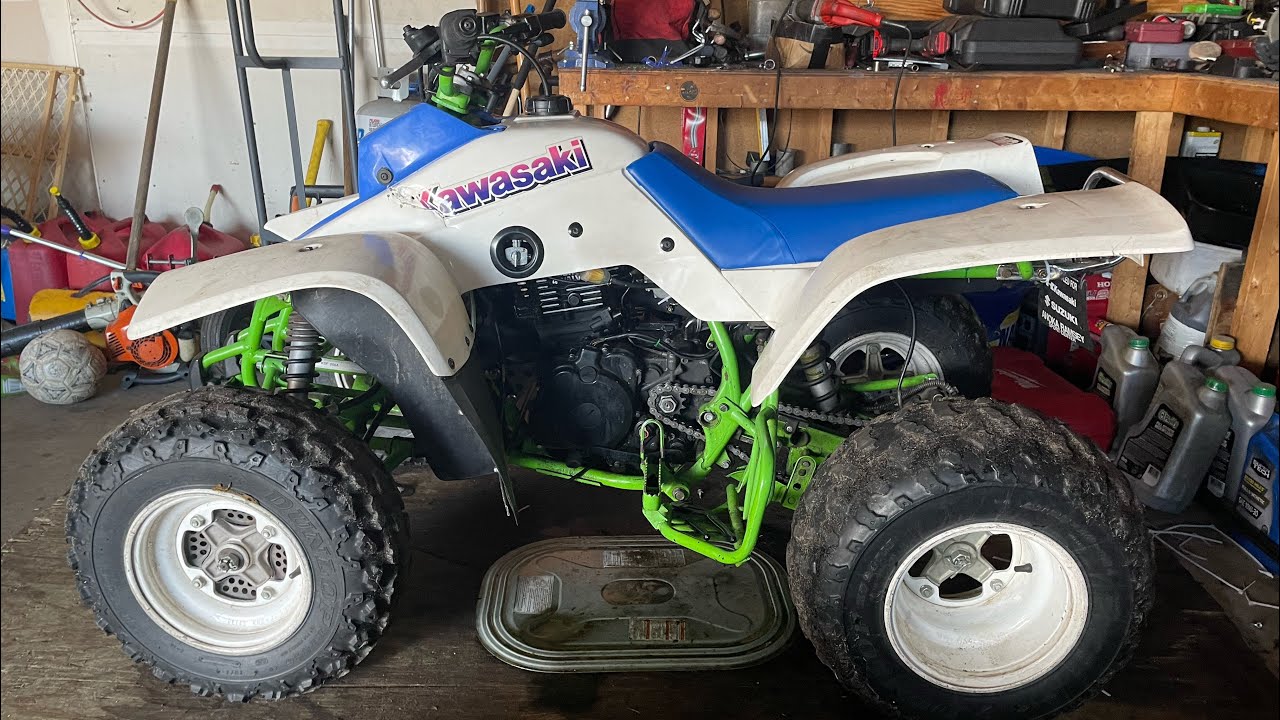 Kawasaki Mojave 250 rebuild and ride!!! - YouTube
