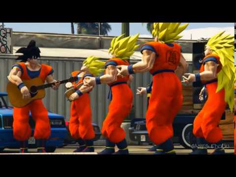 Goku Dançando kkk!!!