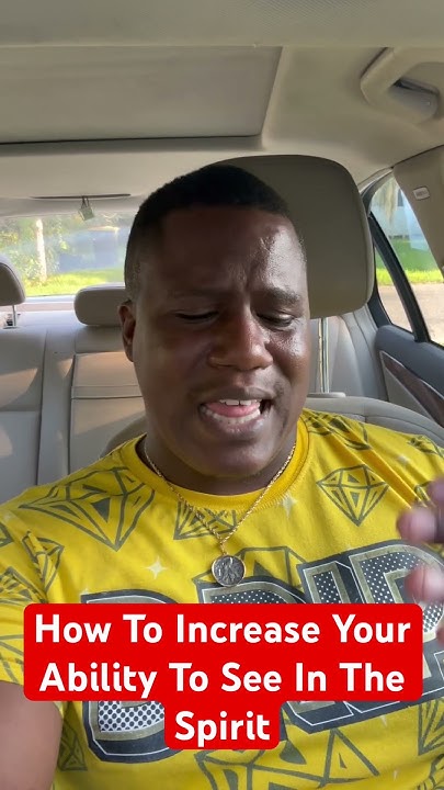 How To Increase Your Ability To See In The Spirit 👀 #holyspirit #seer #prophets #shorts - YouTube