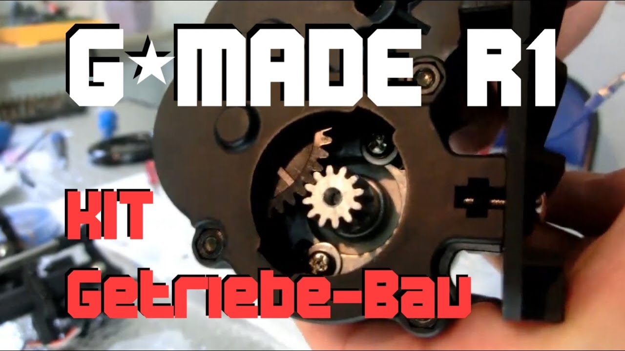 GMade R1 - Bau - Build Series 3/6 - Getriebe und Motor - Darconizer RC ...