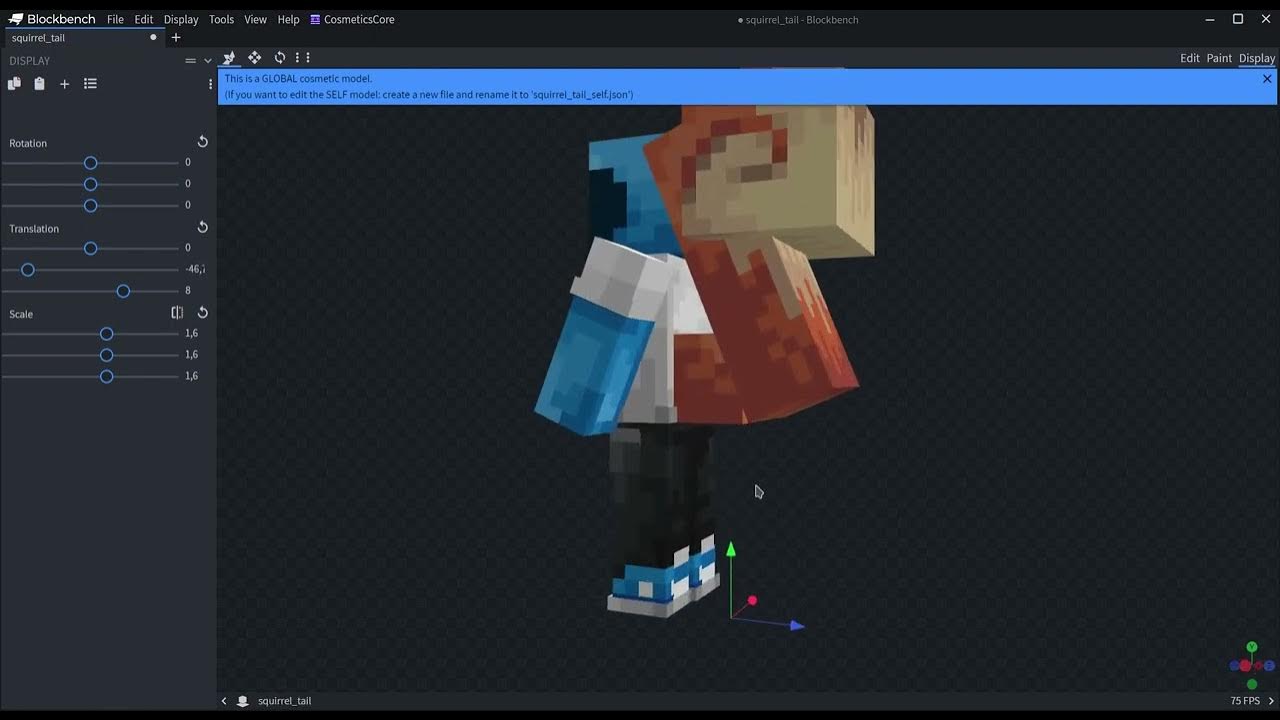 CosmeticsCore tutorial - GLOBAL body model position preview - YouTube