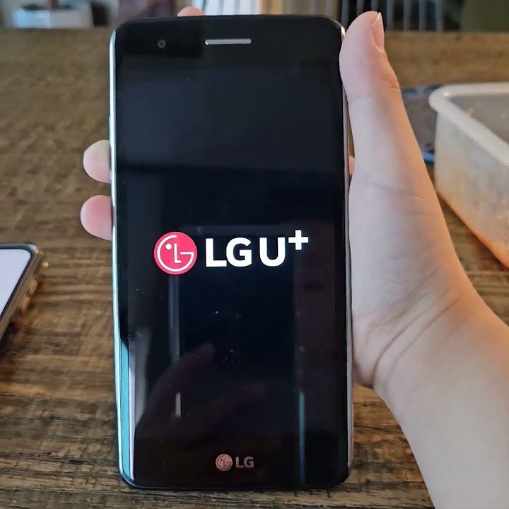 LG X300 부팅화면 - YouTube